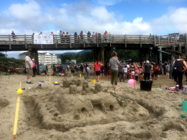 Sandcastle Contest – Taft Beach